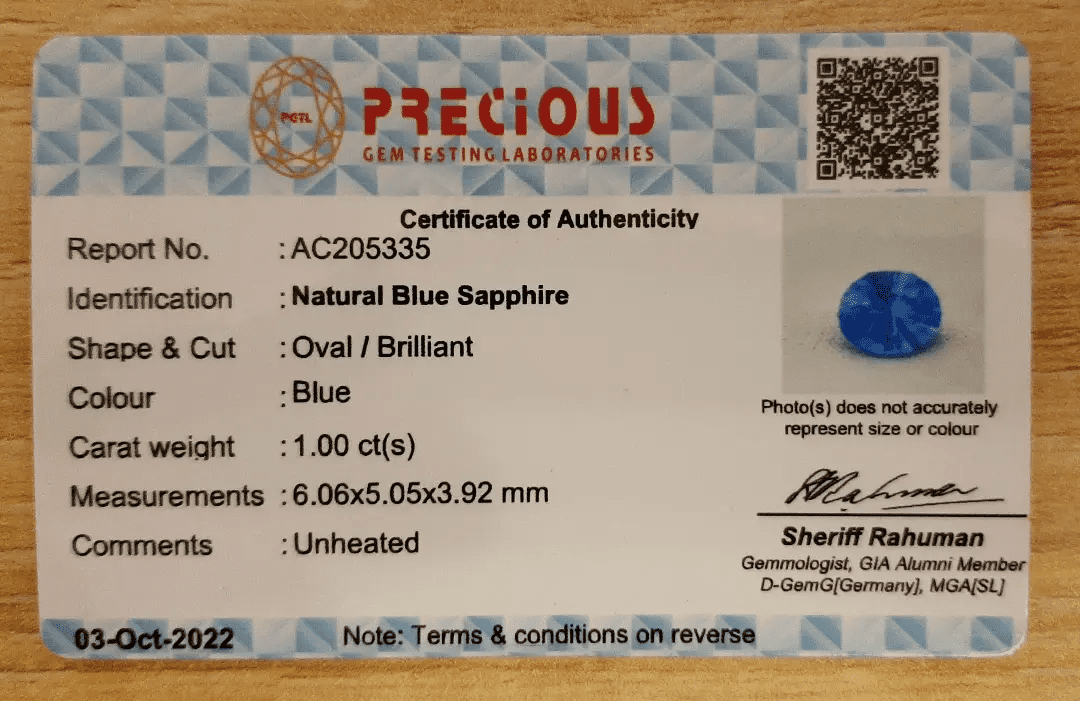 Natural Ceylon Blue Sapphire – Precision cut Ceylon sapphires
